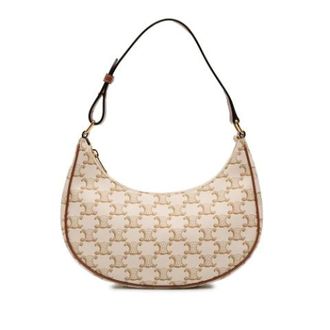 Celine Sac bandouli&egrave;re Ava Pre-owned - Femme - Pre-owned - Beige - Taille: ONE Size