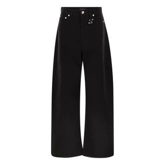 Sportmax Femme, Pantalons, Noir, Taille: W25 Siamese Wide Pantalons