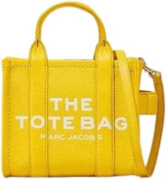 Marc Jacobs Femme, Sacs, Jaune, Taille: ONE Size Mini cabas en cuir