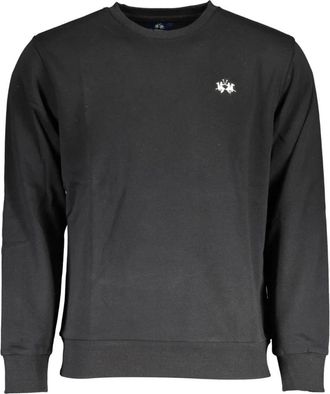 La Martina Homme, Sweatshirts et sweats &agrave; capuche, Noir, Taille: M SweaT-shirt Sans Fermeture &Eacute;clair