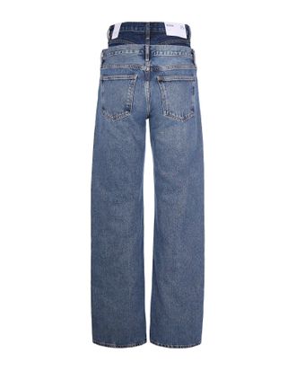 A Gold E Womens Jeans Elson Rigid Denim Pendulum-Portrait Cotton Pendulum/portrait