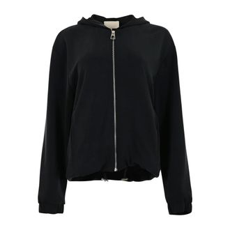 Maicazz Femme, Sweatshirts et sweats &agrave; capuche, Noir, Taille: 44 FR Piera Jacket