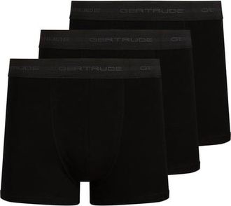 Gertrude Lot de 3 boxers unis