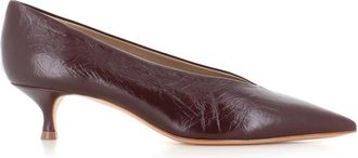 Le Monde Beryl Femme, Chaussures, Rouge, Taille: 41 1/2 EU D&eacute;collet&eacute; Babouche Talon Chat
