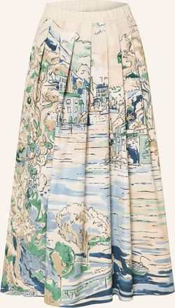 Max Mara Weekend Max Mara Faltenrock Adepto blau