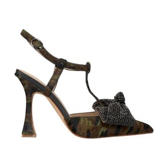 Alma En Pena Scharfer hoher Absatzschuh mit Schleife - - Shoes - Damen - Gr&uuml;n - 39 EU
