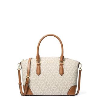 Michael Kors Petit sac cabas logo MK Murphy Vanille-Noisette