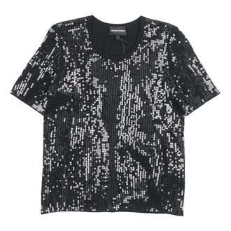 Emporio Armani T-Shirts - - Tops - Damen - Schwarzk - L