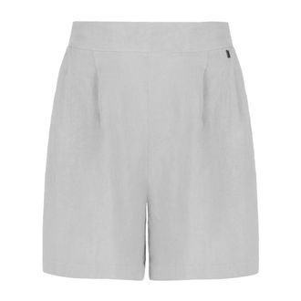 Bomboogie Femme, Shorts, Blanc, Taille: 42 FR Short large en lin