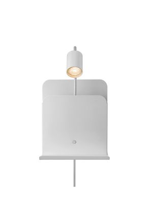 Nordlux Wandleuchte Roomi, Weiß, Metall, 24.8x28.2x16.5 cm, Lampen & Leuchten, Innenbeleuchtung, Spots & Strahler, Wandstrahler