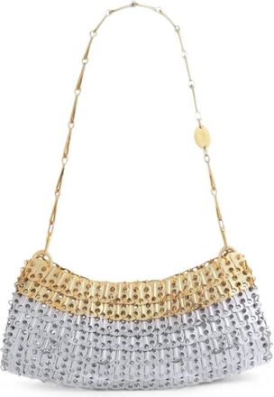 Paco Rabanne Femme, Sacs, Gris, Taille: ONE Size Sac bandouli&egrave;re Nano Skyline 1969