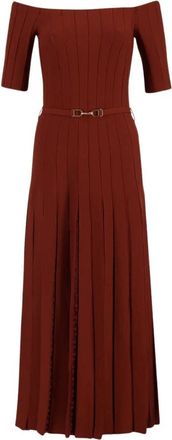 Gabriela Hearst Femme, Robes, Orange, Taille: 36 FR Kurt Knit Maxi Dress