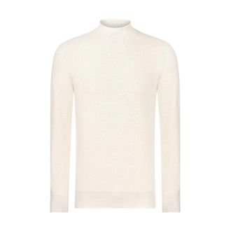Gran Sasso Pullover aus Schurwolle - - Knitwear - Herren - Wei&szlig; - 2XL