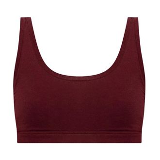 Polo Ralph Lauren Bralette &agrave; encolure arrondie - Femme - Sous-v&ecirc;tements - Rouge - Taille: 42 FR