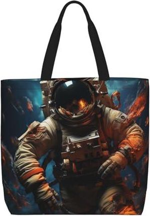 Generic Compression DAstronaute Sac Cabas D&eacute;contract&eacute; Sacs L&eacute;ger Sac &Agrave; Bandouli&egrave;re Pour Universit&eacute; Shopping Travail