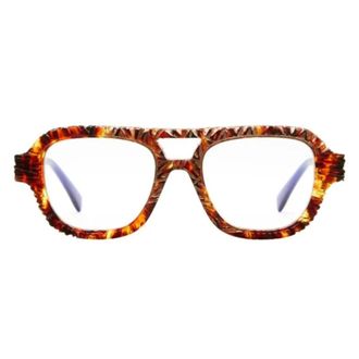 Kuboraum S6 Carved Glasses - - Accessories - unisex - Mehrfarbig - 53 MM