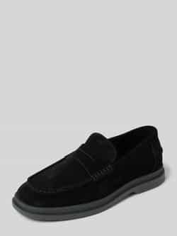 HUGO BOSS Lederloafers mit Label-Details Modell Chaol