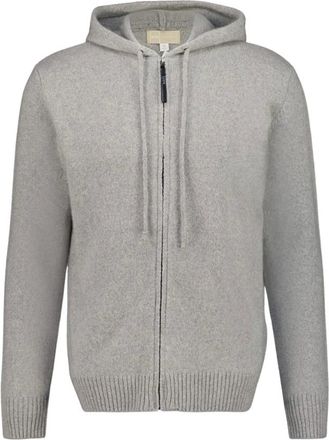 120% Lino Homme, Pulls, Gris, Taille: L Cardigans