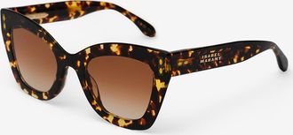 Isabel Marant Lunettes Cat Eye Louny - Femme - Havana-marron S - - Isabel Marant