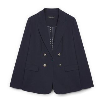 Fiorella Rubino Damen, Jacken, Blau, 6XLGr&ouml;&szlig;e