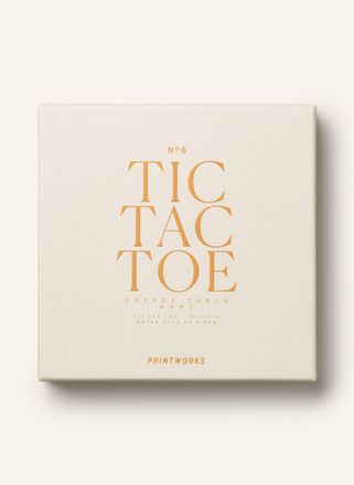 Printworks Printworks Brettspiel Classic Tic Tac Toe beige