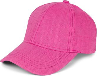 styleBREAKER Cap Leinen Baseball Cap