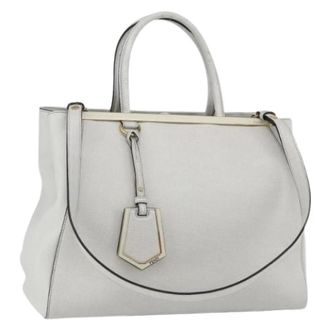 Fendi Pre-owned Lederhandtasche - - Pre-owned - Damen - Wei&szlig; - ONE SIZE