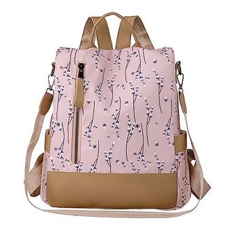Generic Nouveau Sac &agrave; Dos Mode Femme Capacit&eacute; Double Usage Loisirs avec Bandouli&egrave;re Int&eacute;gr&eacute;e Design Unique et Pratique