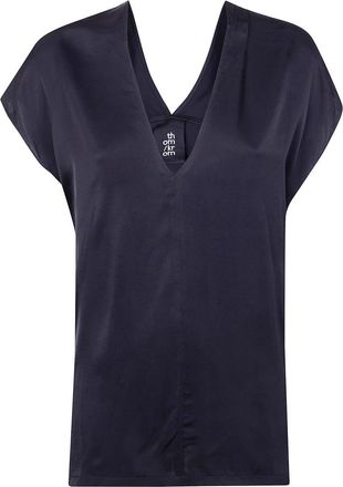 Thom Krom Femme, Tops, Noir, Taille: 40 FR Sleeveless Oversized Waistcoat