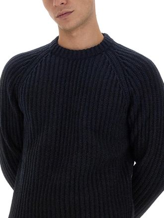 Brioni Cashmere and Virgin Wool Blend Sweater - Black