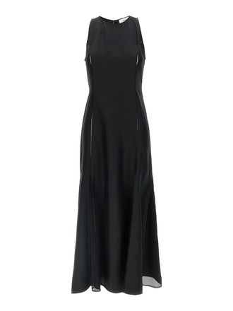 Loulou Studio Robe Au Genou - Noir