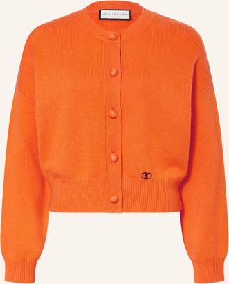Sem per Lei Sem Per Lei Strickjacke Aus Cashmere orange