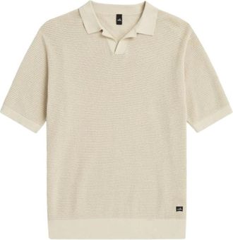 Wahts Wahts, Homme, Tops, Beige, Taille: S Polo Tricot&eacute;
