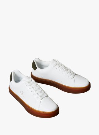 Calvin Klein Baskets en cuir lisse
