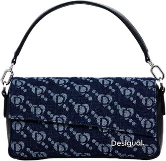 Desigual Womens Accessories Fabric Hand Bag, Blue