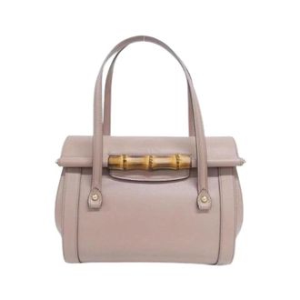 Gucci Sac bandouli&egrave;re en cuir Pre-owned - Femme - Pre-owned - Rose - Taille: ONE Size