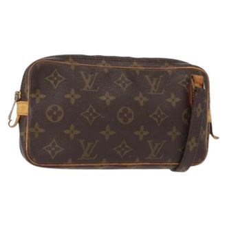 Louis Vuitton Pochette en Toile Pre-owned - Femme - Pre-owned - Brun - Taille: ONE Size