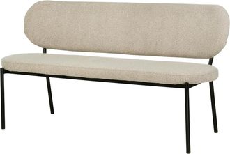 Giga Meubel Esszimmerbank Maddie Taupe 160cm - Giga Meubel