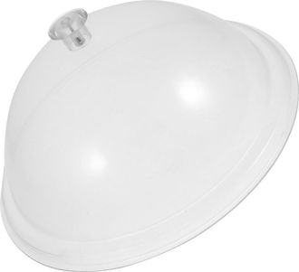 Luxshiny Acryl-lebensmittelabdeckung Runde Transparente Lebensmittelzelt Für Brot Dessert Isolierdeckel Für Speisen Zu Hause Freien