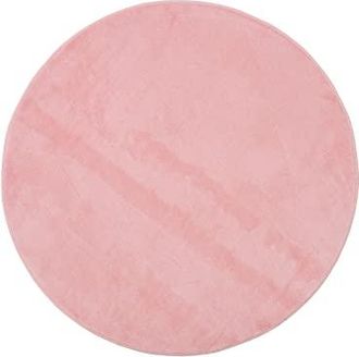 Gözze Badteppich, Rund, 110 cm Durchmesser, Rio Premium, Altrosa, 100000-110000-39