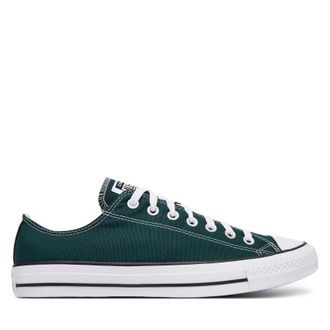 Converse Sneakers aus Stoff Converse Chuck Taylor All Star A18101C Dunkelgr&uuml;n