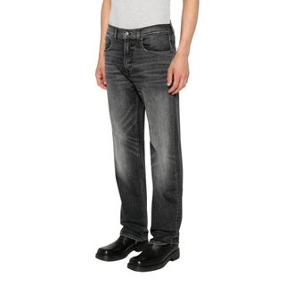 7 For All Mankind Homme, Jeans, Noir, Taille: W30 Easy Straight