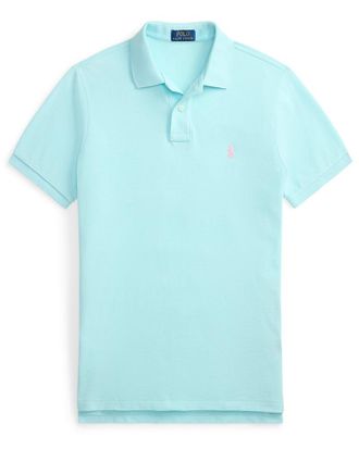 Ralph Lauren Piqu&eacute;-Poloshirt aus Baumwolle mit Logo-Stickerei, Slim Fit in