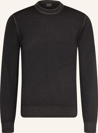 HUGO BOSS Pullover Astefo schwarz