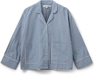 Sofie Schnoor Femme, Blouses et Chemises, Bleu, Taille: 42 FR Chemises