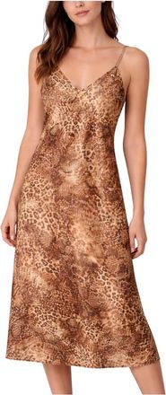 BA&SH Femme, Robes, Brun, Taille: 40 FR Midi Dress Catelina