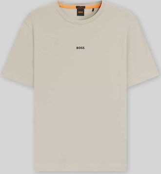 Boss Orange by Hugo Boss Regular Fit T-Shirt aus Baumwoll-Mix Modell TCHUP