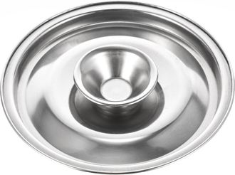 TOPBATHY Gew&uuml;rz Tassendeckel Edelstahl 10cm Topfdeckel K&uuml;chenzubeh&ouml;r Leicht Zu Reinigen