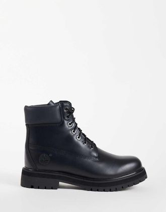 Timberland bottes 6 inch &agrave; lacets imperm&eacute;ables en noir