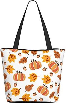 AOOEDM Sac &agrave; provisions pour dames citrouille de Thanksgiving 13x11x7in.Le cadeau parfait pour la Saint-Valentin.Cest de la Saint-Valentin pour maman, fille,